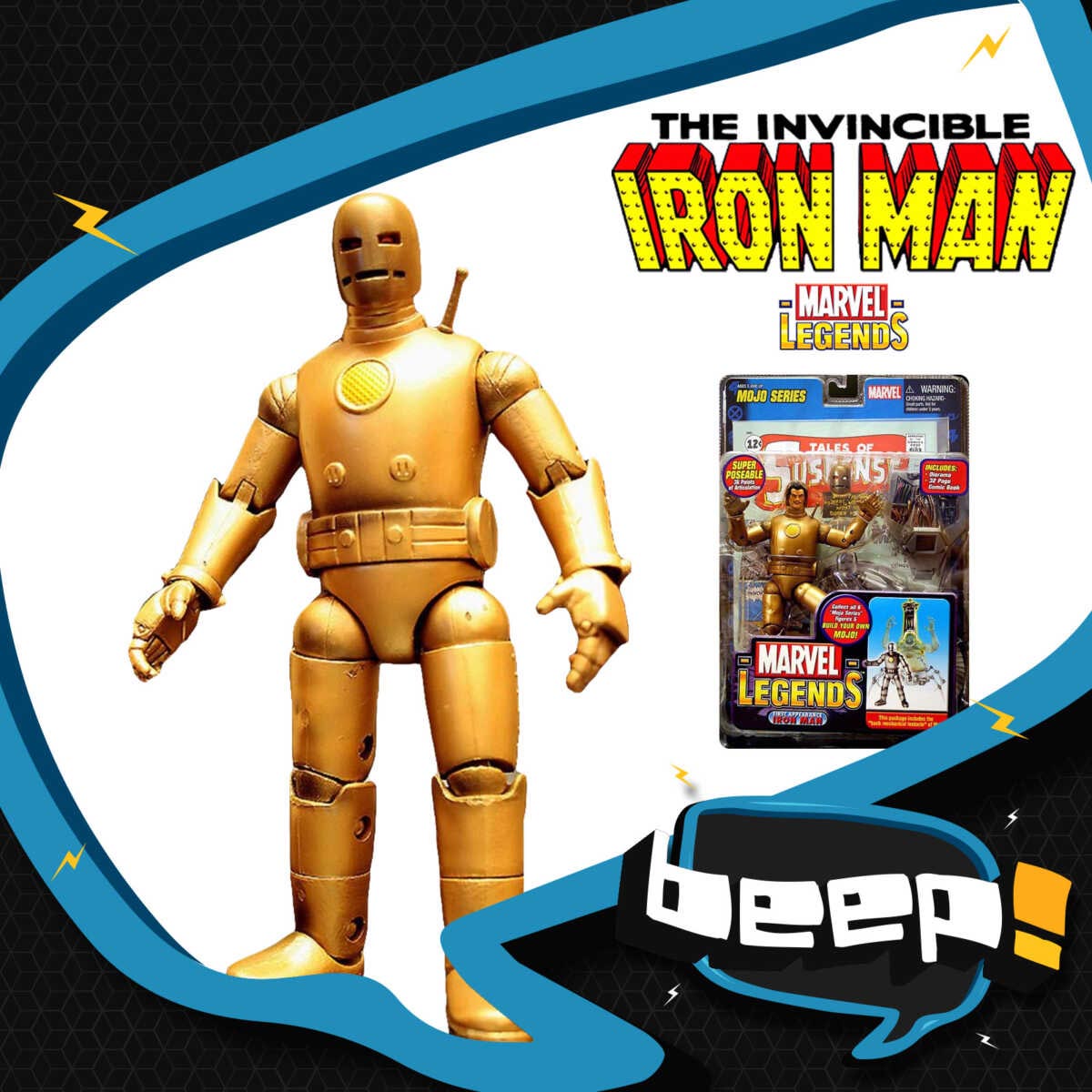 Toy Biz - Marvel Legends - Mojo series : Iron Man First appearance ...